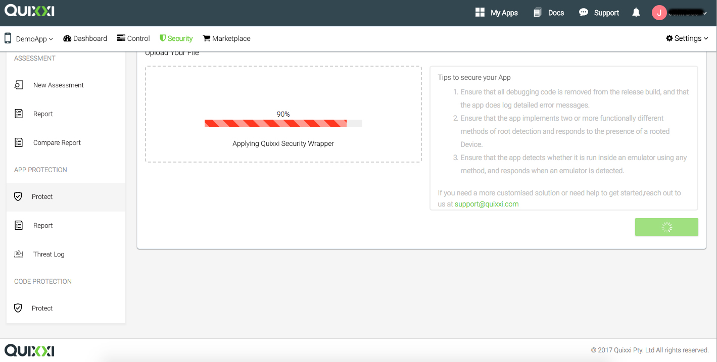 Android - Quixxi Security